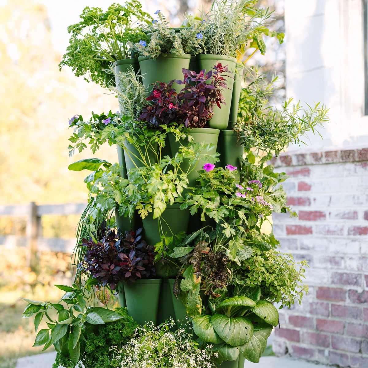 5 Tier GreenStalk Garden Original Vertical Planter - Basic Texture ...